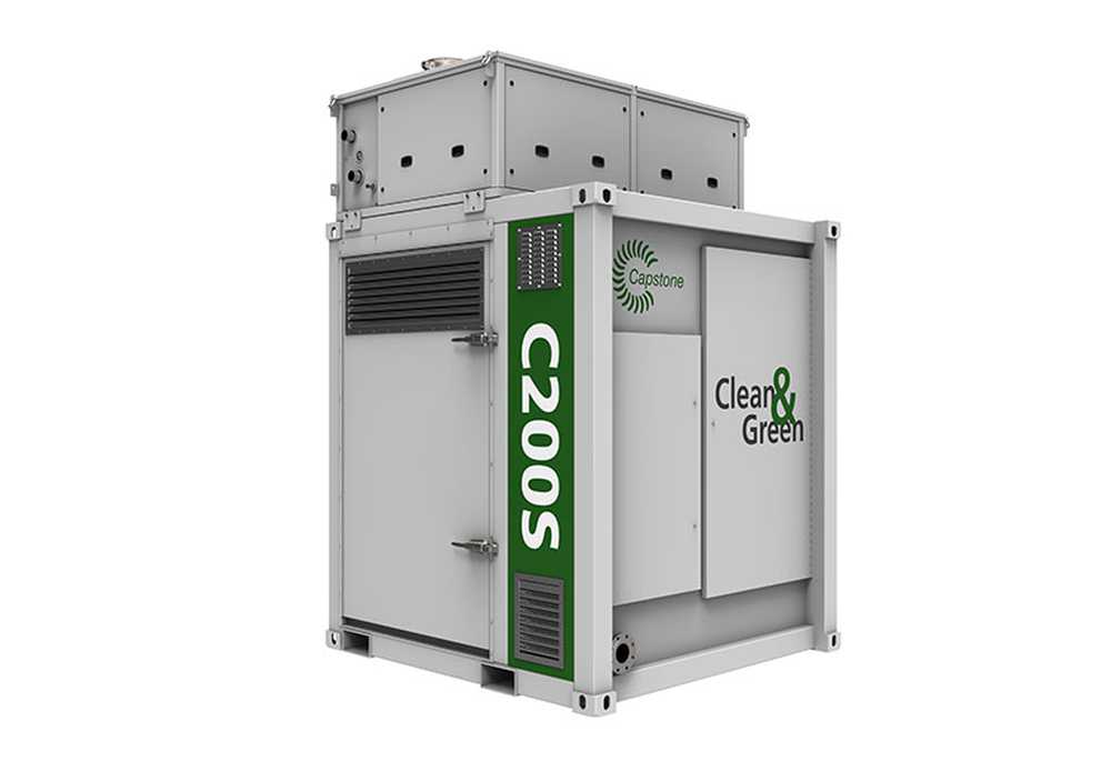 Capstone C200 Microturbine | Pure World Energy