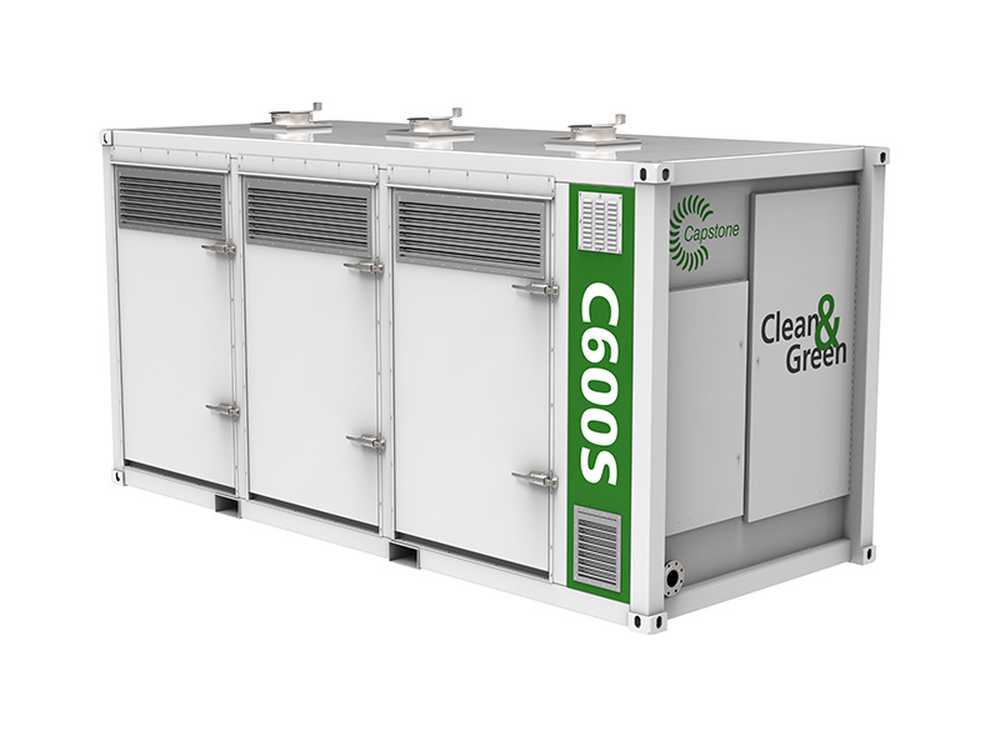 Capstone C600 Microturbine | Pure World Energy