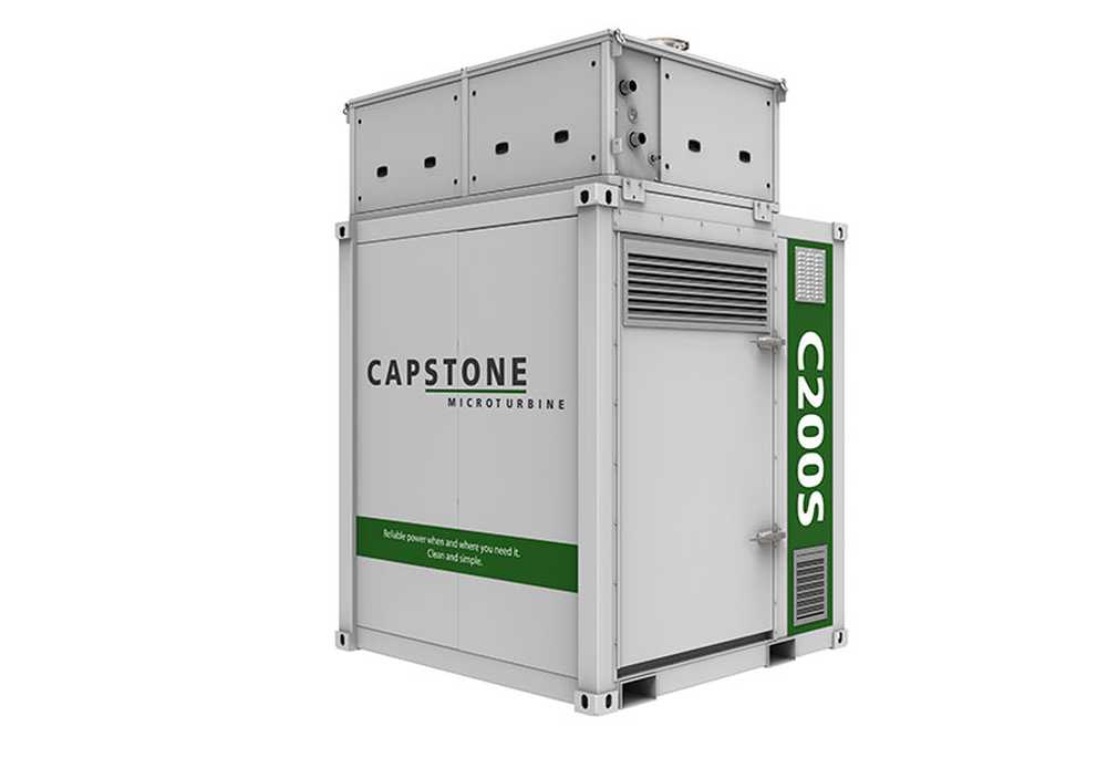 Capstone C200 Microturbine | Pure World Energy